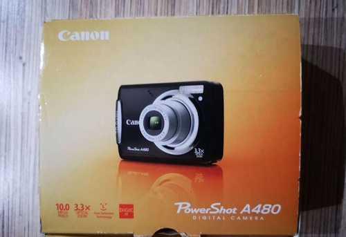 Компактный фотоаппарат Canon А480