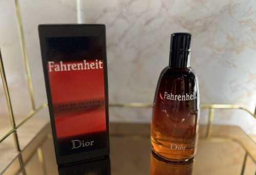 Мужские духи dior Fahrenheit 100ml новые