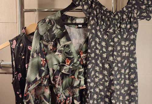 Платья h&m с цветочными принтами