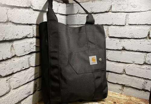 Сумка-шопер Carhartt Vertical Open Tote чëрная