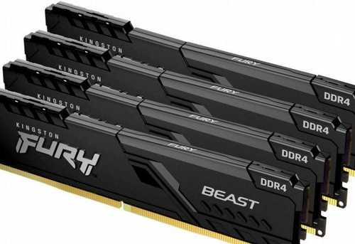 128Gb DDR4 3200MHz Kingston Fury Beast Black (KF43