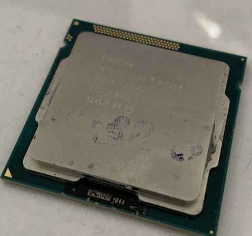 Процессор intel core i3 3210