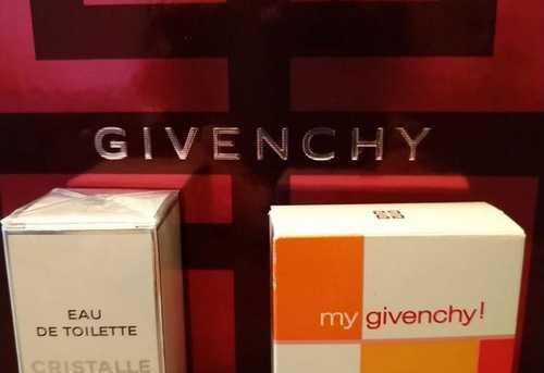 Духи женские винтаж Chanel Cristalle, My Givenchy