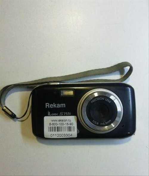 Фотоаппарат Rekam iLook S755i c сзу