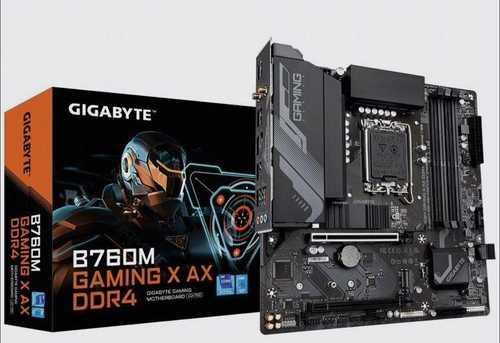 Материнская плата Gigabyte b760m Gaming X AX DDR4