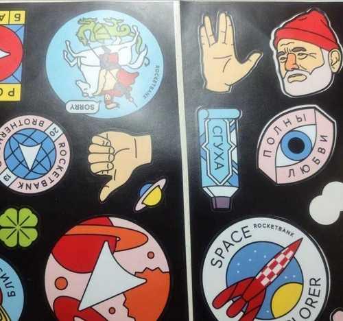 Набор наклеек Rocket Sticker Pack