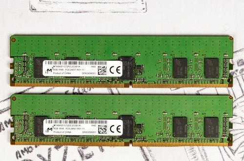 Оперативная память rdimm DDR4 Micron 8Gb
