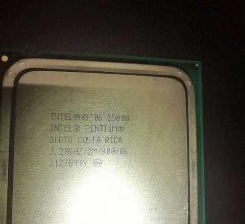 Процессор Intel pentium E5800 3.20GHz
