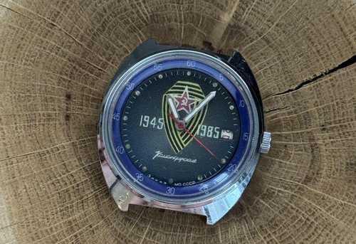 Командирские Синее кольцо - наручные часы СССР