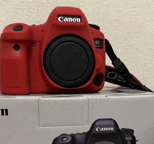 Фотоаппарат Canon EOS 6D Mark II, черный