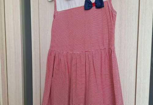 Платье из хлопка для девочки 116-122