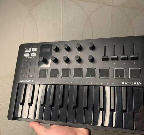 Midi контроллер arturia minilab 3