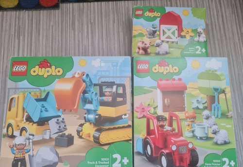 Lego duplo 109321, 10949, 10950