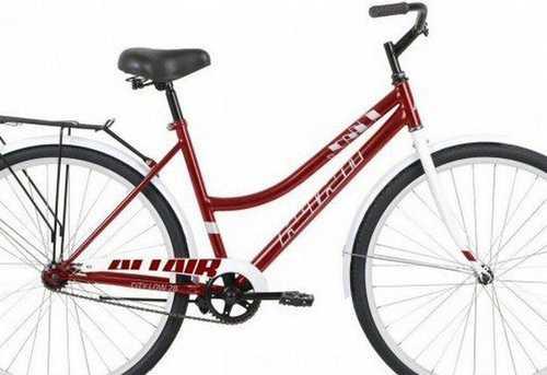 Велосипед altair city 28 low (2022) темно-красный