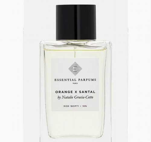 Essential parfums paris orange x santal ref 100