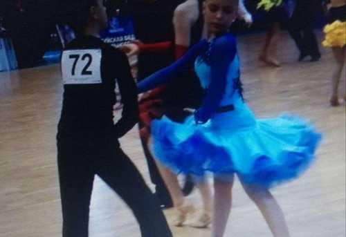 Платье для бальных танцев юниоры 1