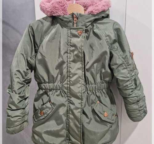 Демисезонная куртка шубка mothercare 98-104