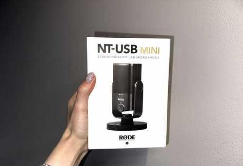 Микрофон Rode NT-USB Mini