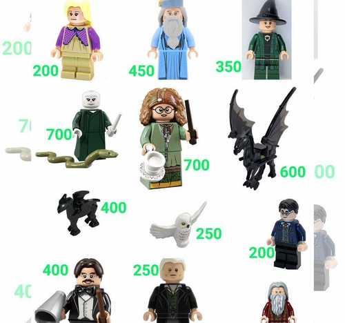 Lego harry potter минифигурки оригинал