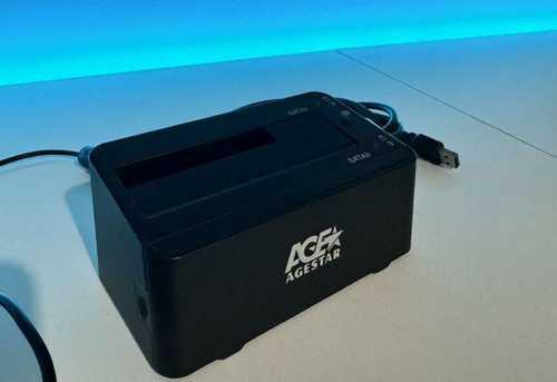 Док-станция AgeStar для HDD SATA II black