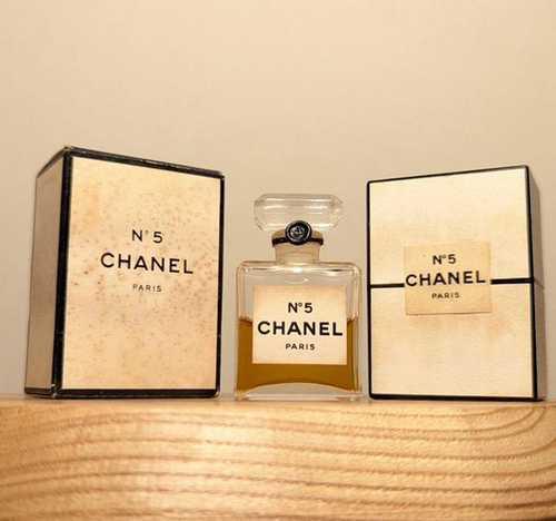 Chanel № 5 extrait 7 мл винтаж 60-х сплэш пломба