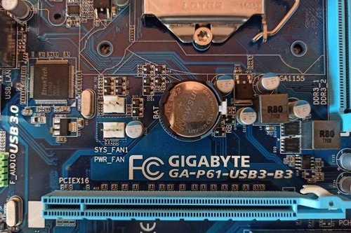 Мп gigabyte GA-P61-USB3-B3 LGA1155 PCI-E+GbL