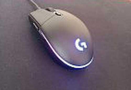 Беспроводная мышь logitech g102 black