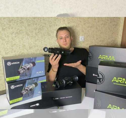 Тепловизионный прицел Arkon Arma LR35L + дальномер