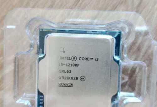 Процессор i3 12100f новый доставка