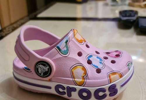 Детская обувь crocs для девочек 21 размер