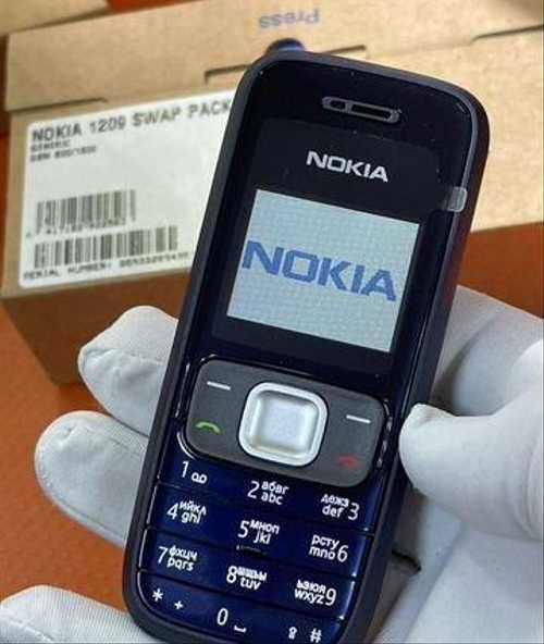Nokia 1209. Новый. Оригинал