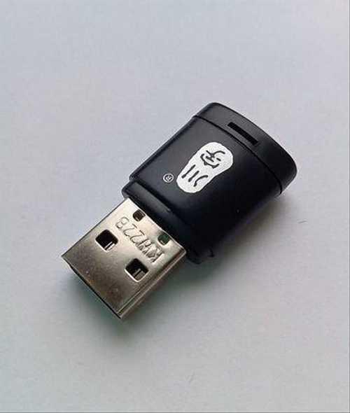 Адаптер с microSD card на USB 2.0