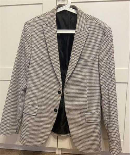 Стильный мужской пиджак в клетку от Zara