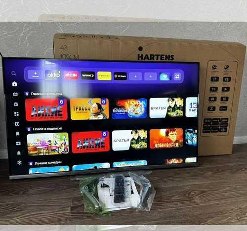 Телевизор Hartens HTS-43FHD11G-HC24 43" Full HD