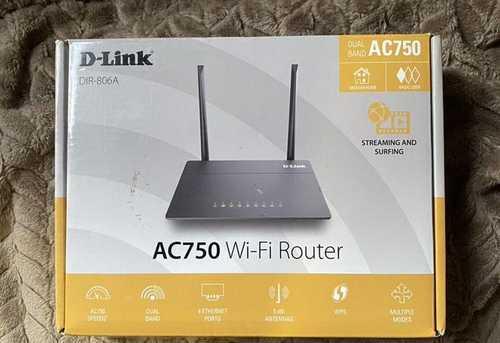 Wifi роутер D-Link DIR-806A/AC750