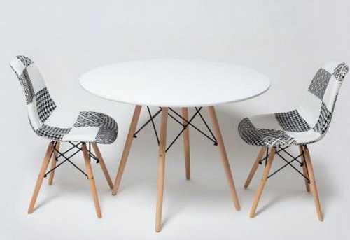 Кухонный стол Eames белый (арт. ST 001 D800)