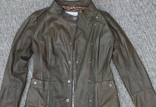 Куртка женская из натуральной кожи 40-42 xs