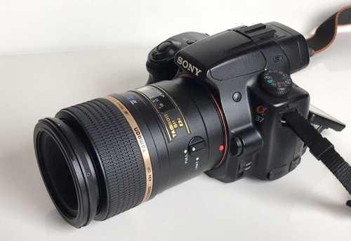 Sony a37 macro 90mm для стоматологов