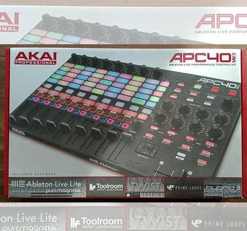 Akai APC 40 MK2 midi-контроллер