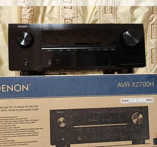 Denon avr x2700H 8К/Atmos/Earc/Bluetooth/Heos