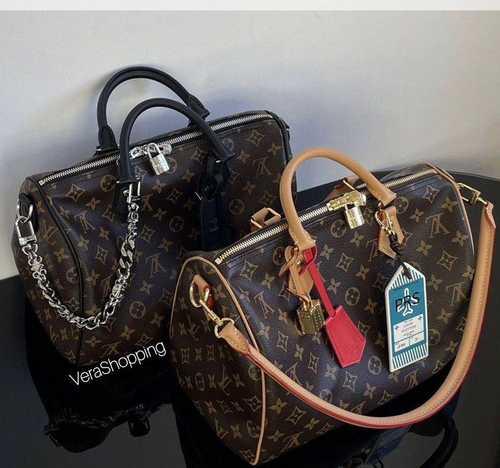 Сумка под заказ Louis Vuitton Soft Speedy 30 в дву