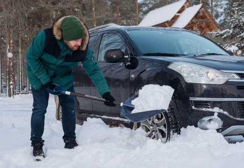 Лопата автомобильная снеговая пвх Fachmann оптом