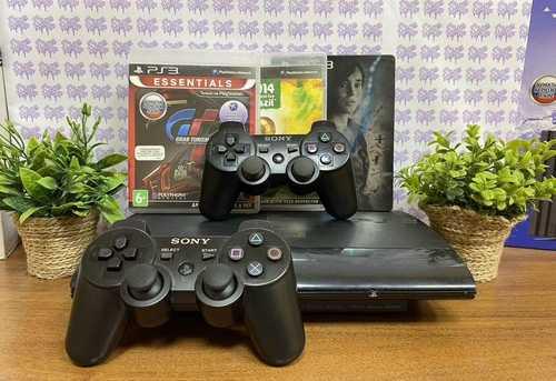 Sony PlayStation 3 Super Slim Прошитая + игры