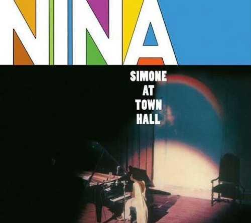 Виниловая пластинка simone nina - AT town hall (bl