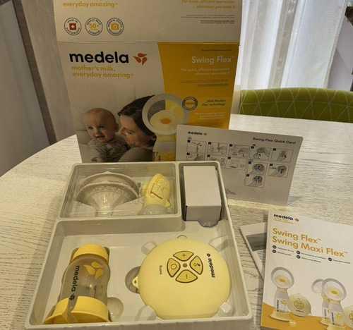 Молокоотсос электрический medela swing flex