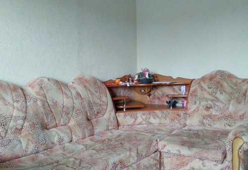 Мягкая мебель диван и 2 раскладных кресла