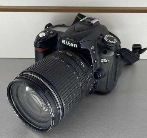 Зеркальный фотоаппарат Nikon d90 vr 18-105 объекти