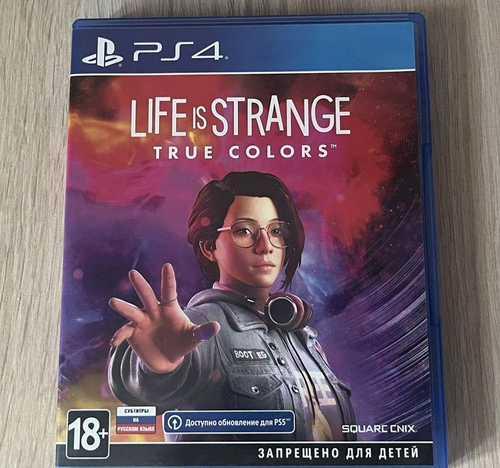 Life is Strange True Colors диск PS4