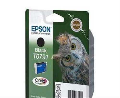 Картридж Epson T0791 Black C13T07914A10