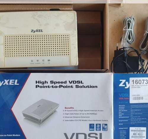 Роутер zyxel vdsl p-871m